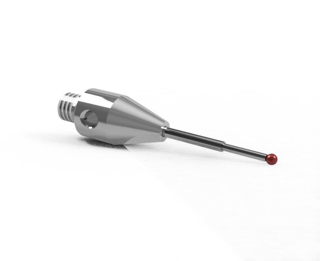 Stepped M3 XXT CMM Stylus, 0.6mm Ruby Ball, 20mm Carbide Stem, 11mm EWL ...